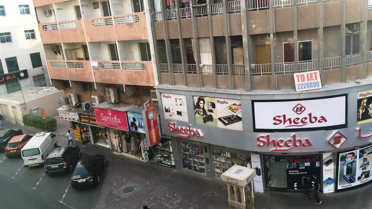 Bur Dubai Meena Bazaar Two Bedrooms with Balcony For Bachelors or Staff